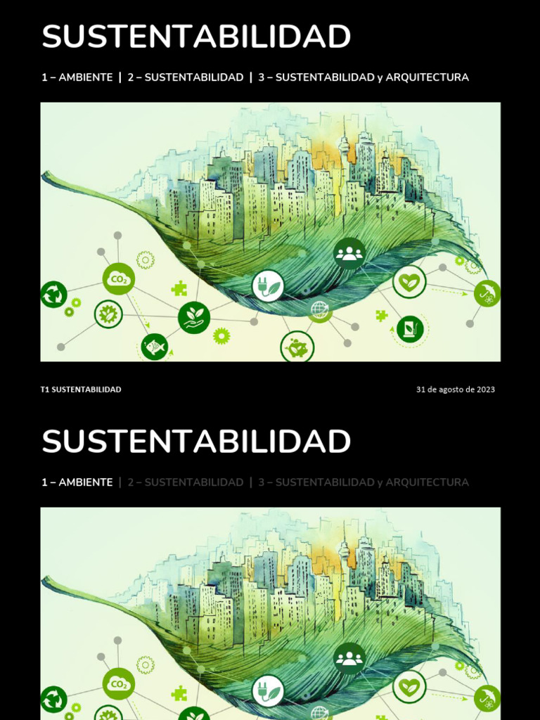 SUSTENTABILIDAD | PDF | Sustentabilidad | Desarrollo sostenible