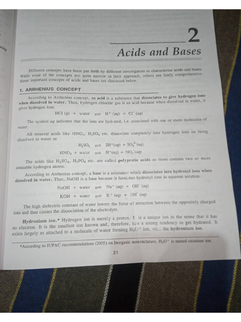 Acid Base | PDF