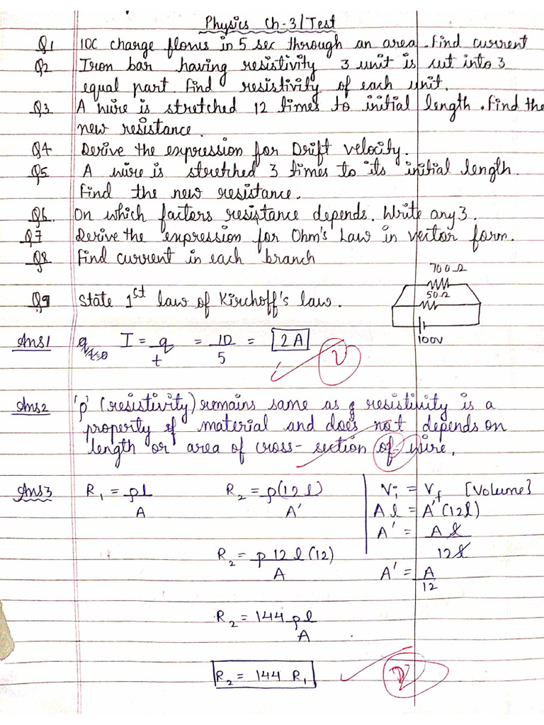 Physics Paper Solution | PDF