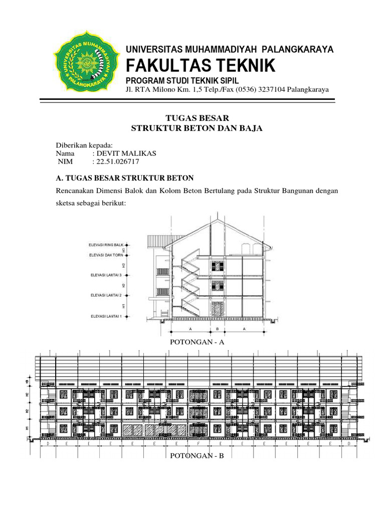TB Devit Struktur Baja&Beton 2024. | PDF | Metode & Bahan Ajar