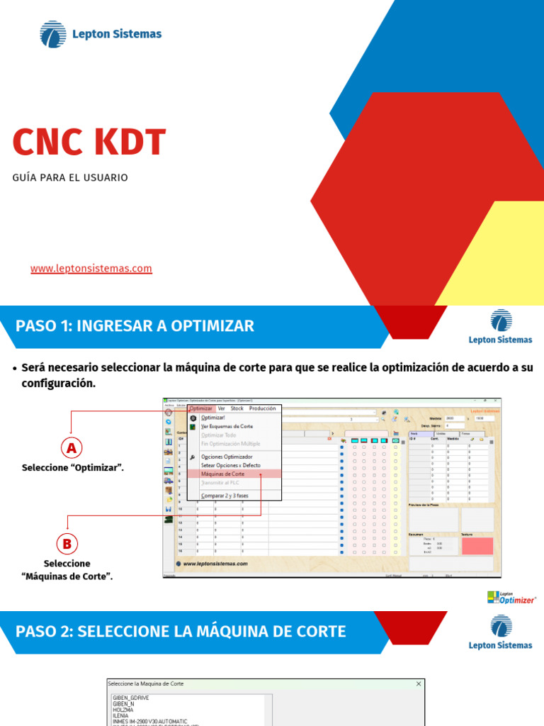 Optimizer CNC - KDT | PDF | Informática | Software