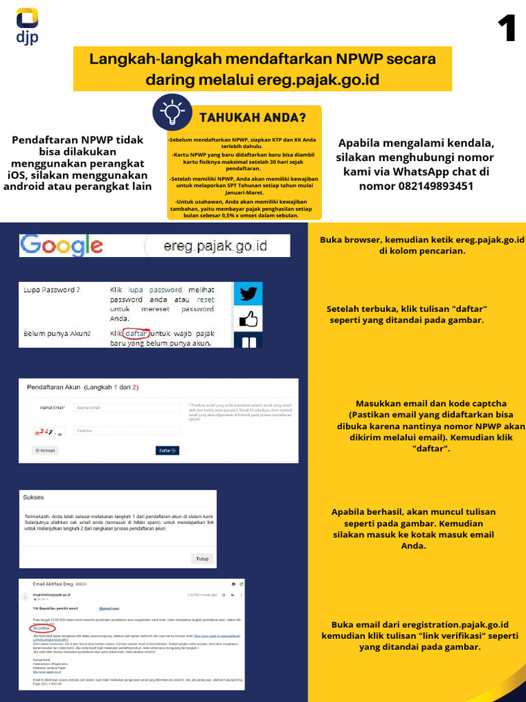 Leaflet NPWP Terbaru | PDF