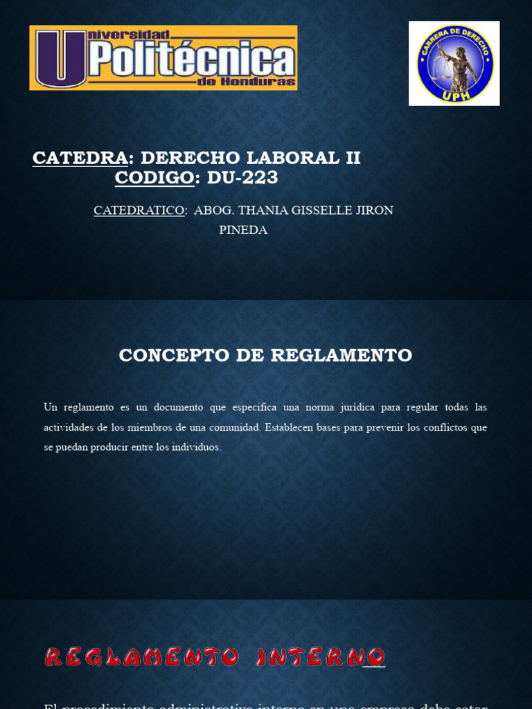 DERECHO LABORAL II DU-223 QUINTA SEMANA-1[1] | PDF | Regulación | Derecho laboral