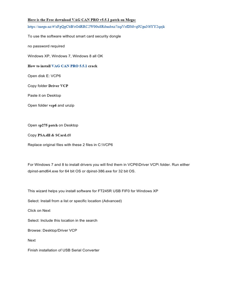 VAG_CAN_PRO_help | PDF