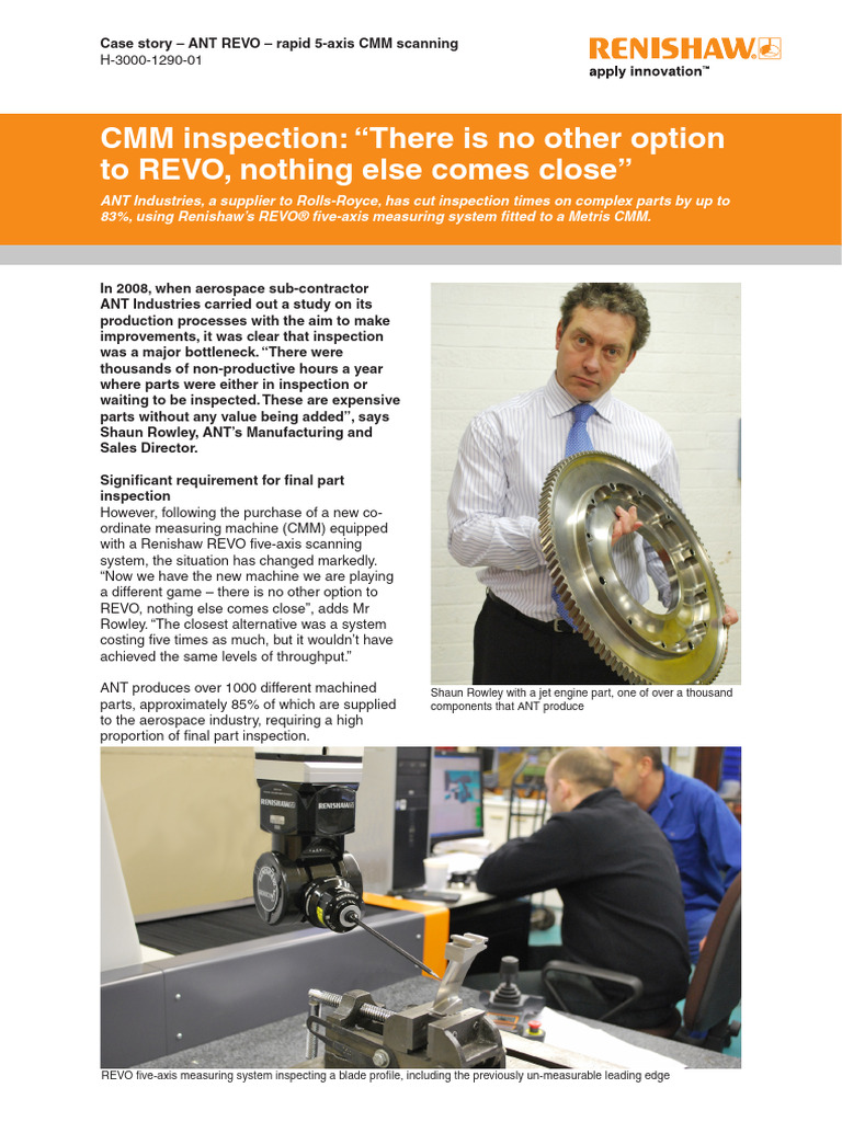 Case Study ANT REVO EN | PDF | Calibration | Computer Aided Design