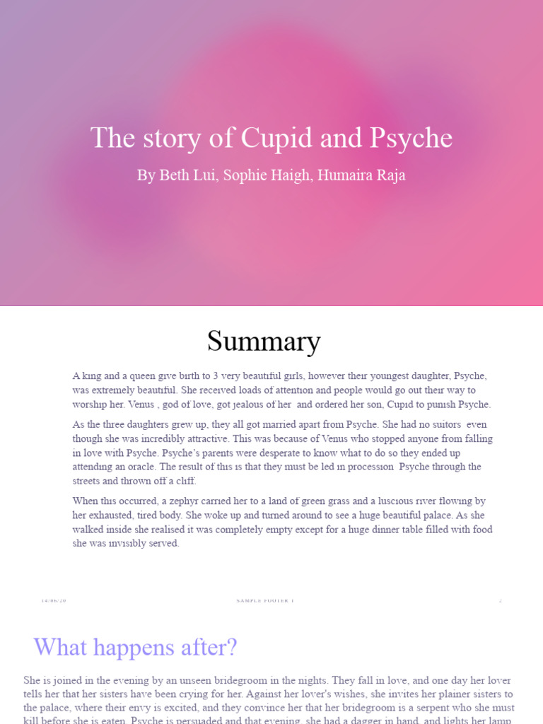 Cupid and Psyche | PDF | Mythology