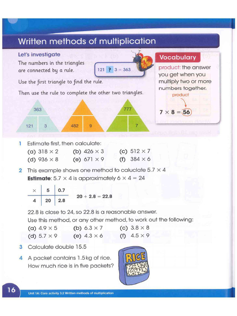 Multiplication Practice | PDF