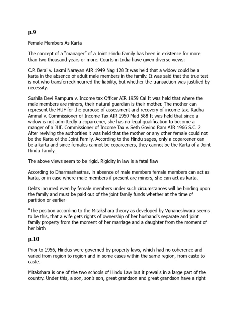 Consolidated Family Notes Annotations | PDF | Property | Marriage