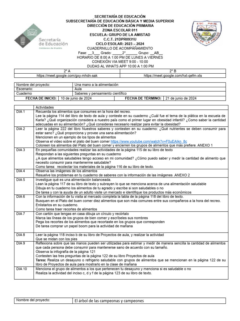 Cuadenillos de Junio 2ab | PDF