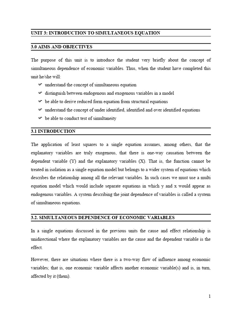 Chapter 3 | PDF | Ordinary Least Squares | Linear Regression