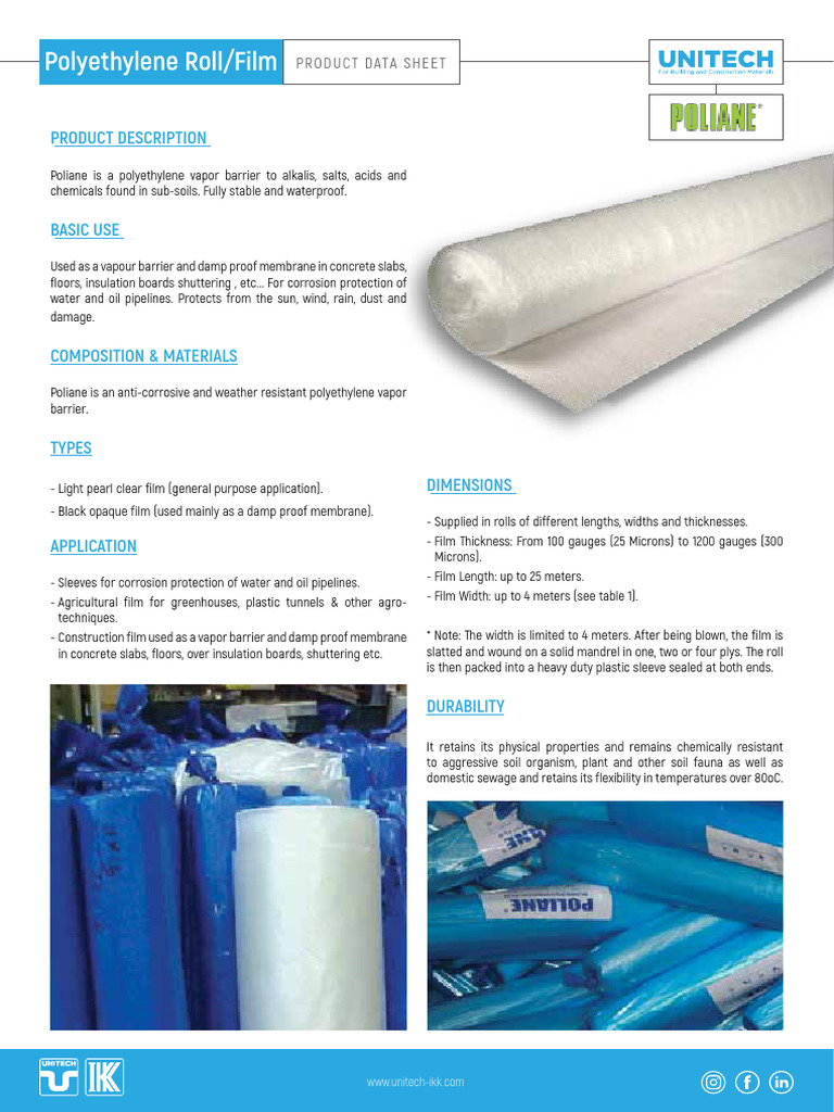 13-Polyethylene Roll | PDF | Polyethylene | Corrosion