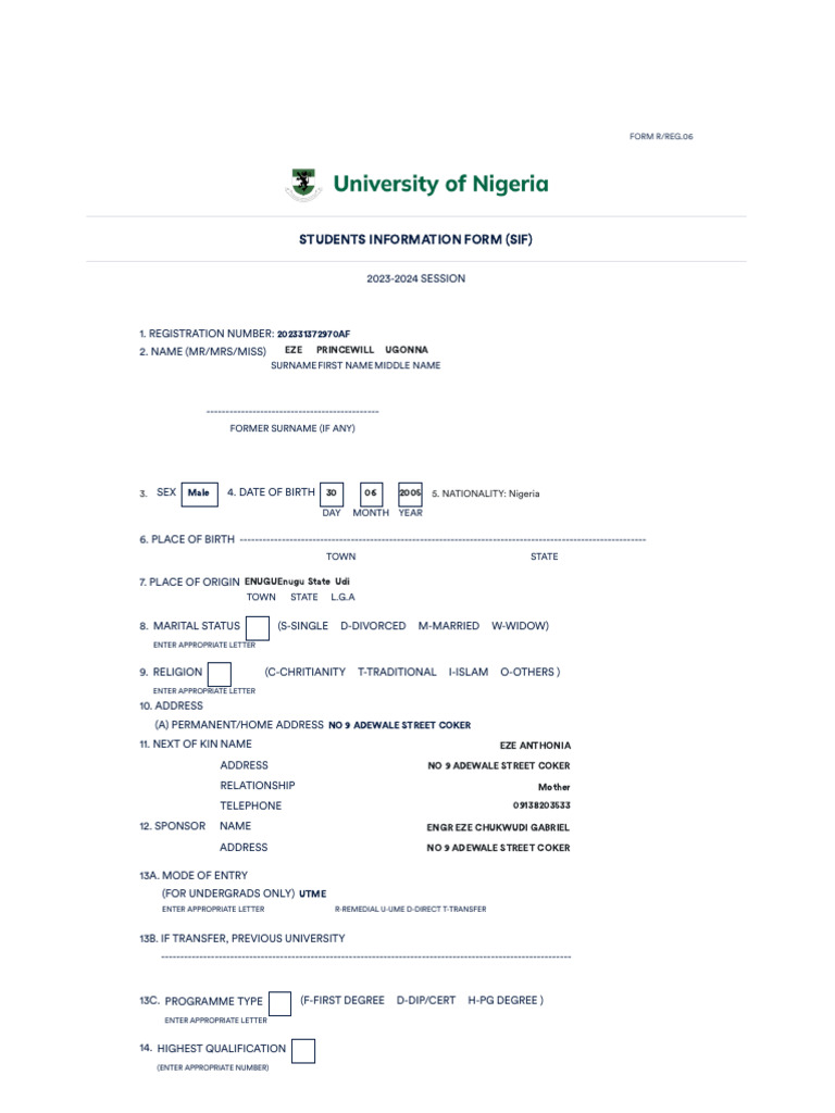 UNN SM Core Portal | PDF | Academic Degree | Vocational Education