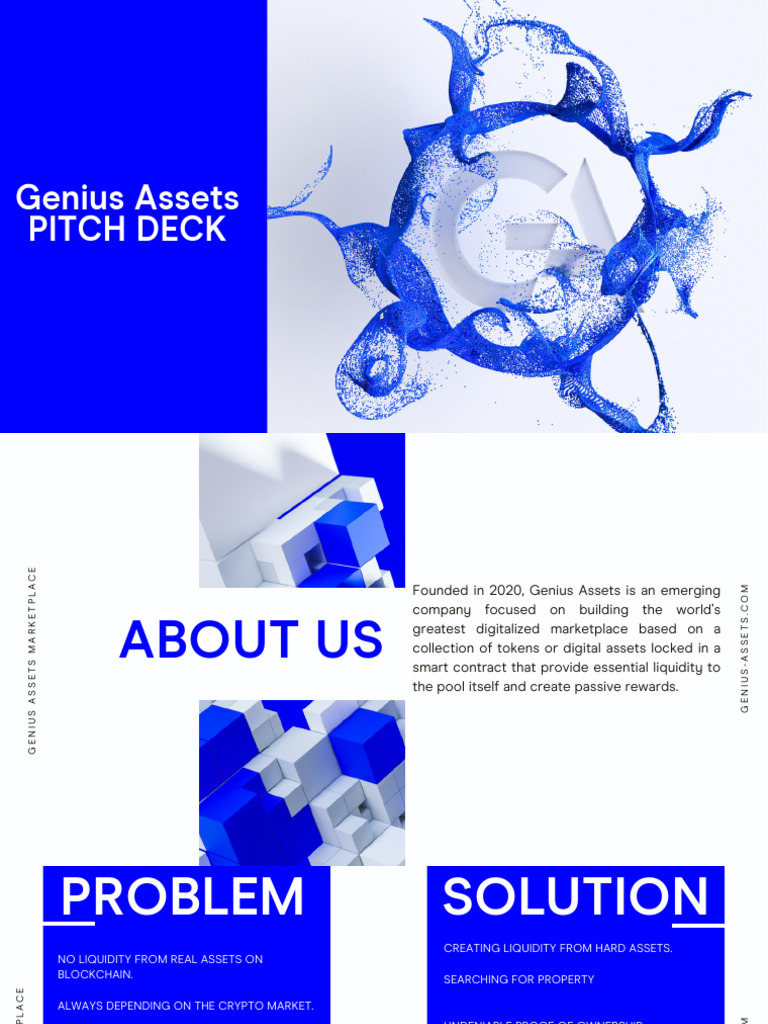 Pitch Deck November | PDF | Cryptocurrency | Market Liquidity