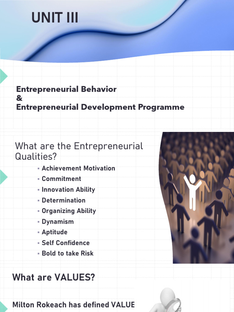 UNIT 3 - Entrepreneurial Behaviour and EDP | PDF | Attitude (Psychology ... UNIT 3 - Entrepreneurial Behaviour and EDP | PDF | Attitude (Psychology ...