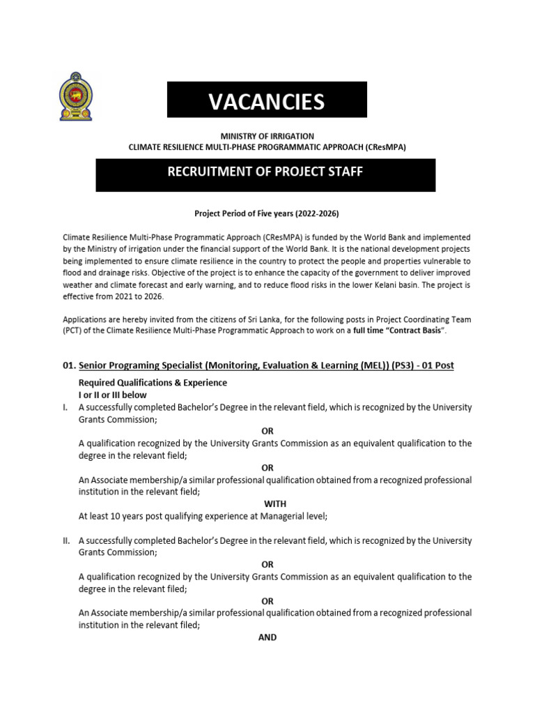 CResMPA Paper Advertisement 19.04.2024 | PDF | Academic Degree ...