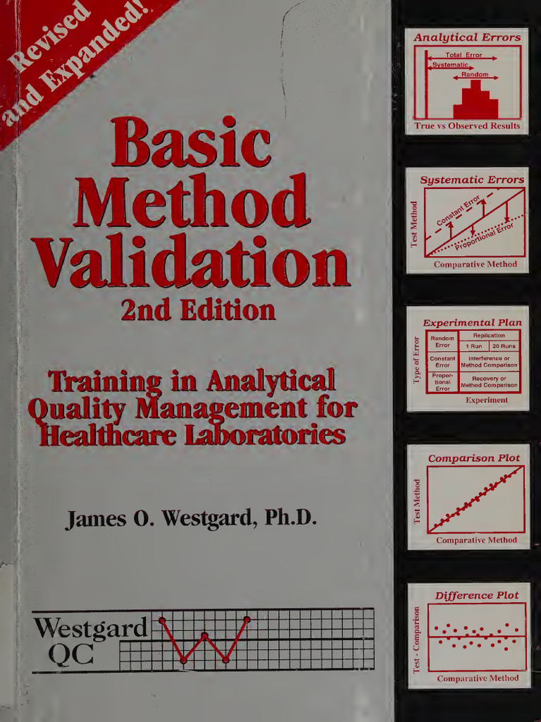 Basic Method Validation Westgard, James O, 1941 Quam, Elsa F | PDF | Quality Assurance | Statistics