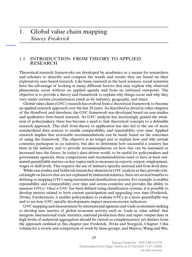 Frederick GVC Mapping | PDF | Textiles | Product (Business)