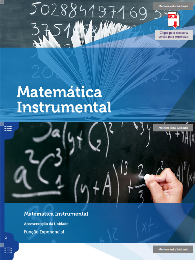 Matematica Instrumental U3 s1 | PDF