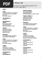 A Danzar - Letra y Acordes de Barak | PDF