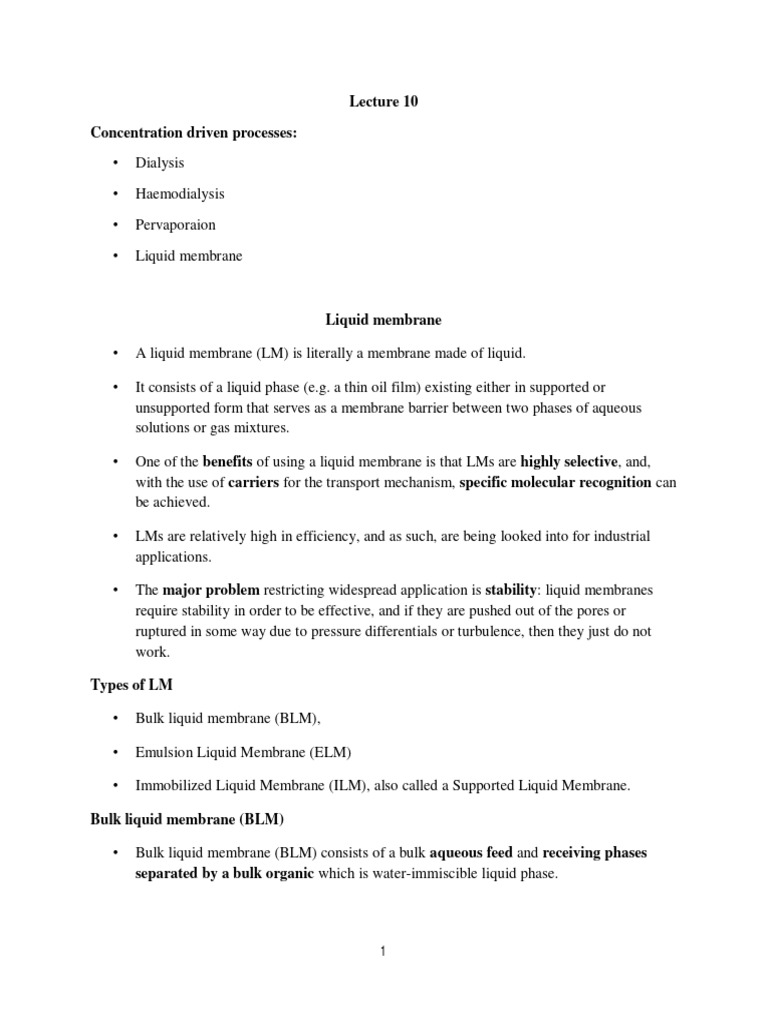 Lecture 10 | PDF | Chemistry | Physical Sciences