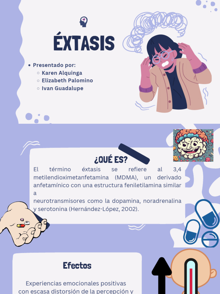 EXTASIS | PDF | Mdma | Drogas
