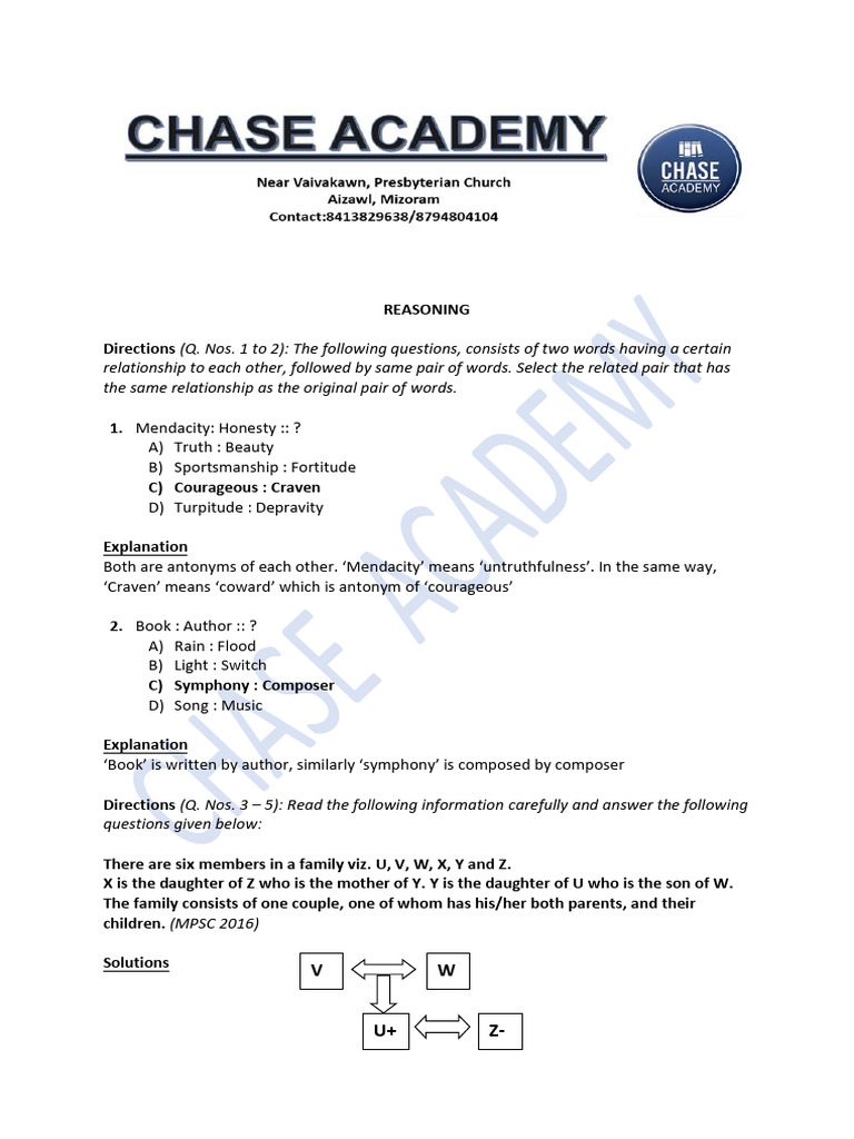 Csat II Mock Test 2024 (Chase Academy) | PDF | Plant Hormone | Auxin