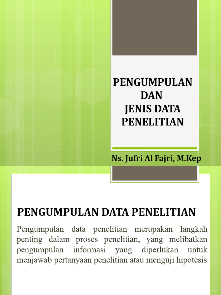 Metode Pengumpulan Data Penelitian | PDF | Sains & Matematika
