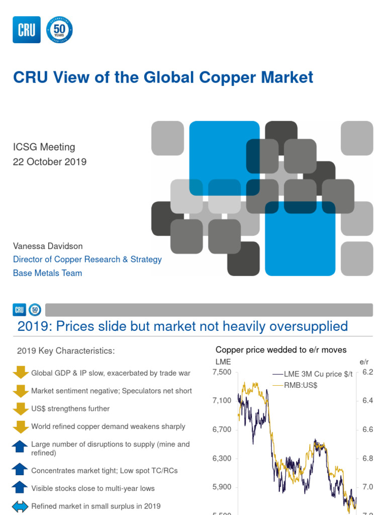 CRU Copper Outlook | Download Free PDF | Copper | Economies