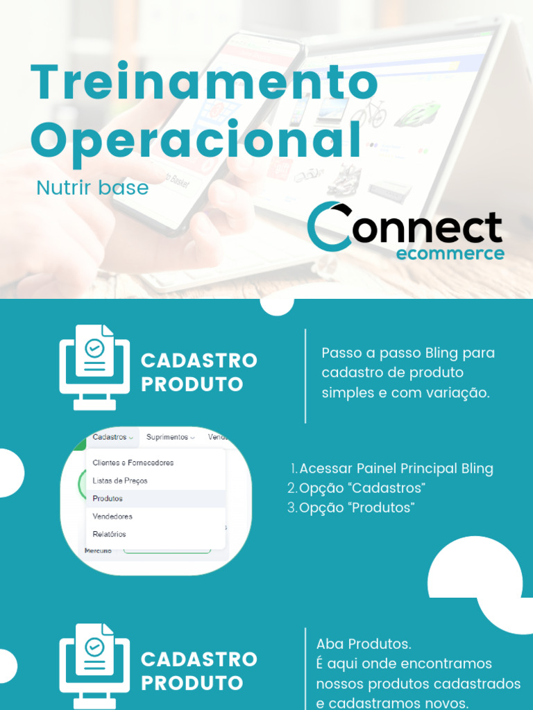 Treinamento Operacional - Nutrir Base | PDF