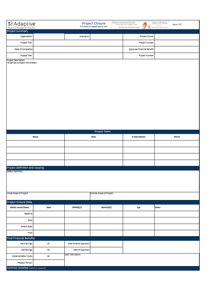 Project Closure AdaptiveBMS | PDF | Implied Warranty | Legal Liability