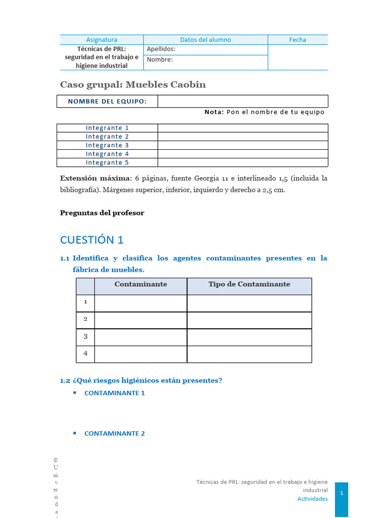 Muebles Caobin | PDF | Higiene Ocupacional