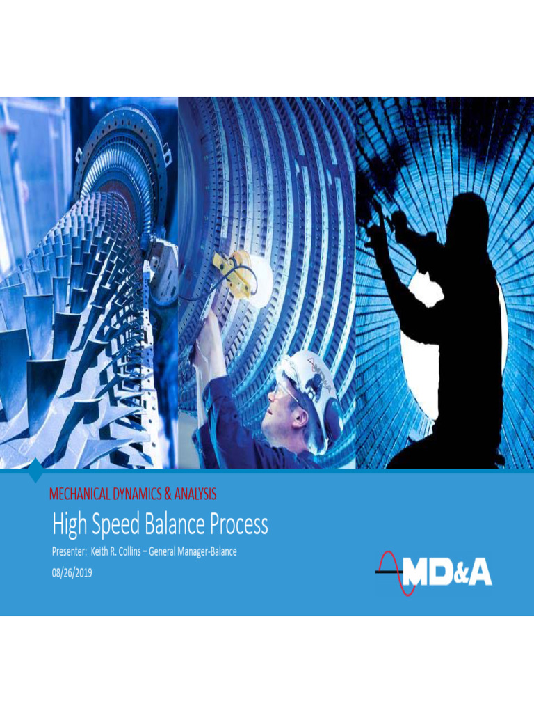 1 High Speed Balance Process | PDF | Frequency | Mechanical Engineering