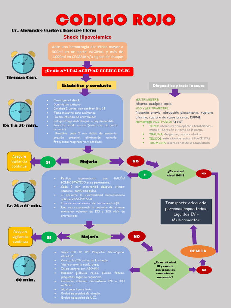 Algoritmo Codigo Rojo | PDF | Enfermedades y trastornos humanos ...