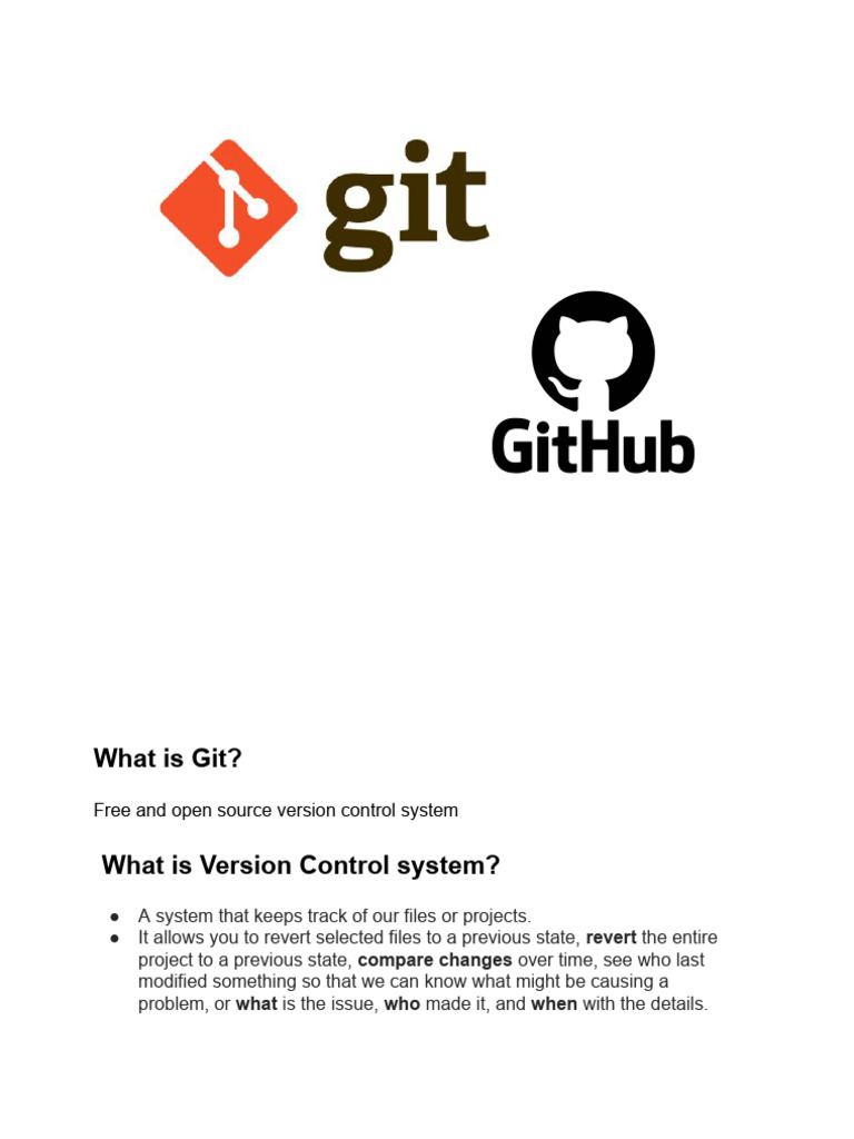 Git basics | Download Free PDF | Version Control | Computer File