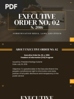 Executive Order No. 2, s. 2016: FOI Guidelines | PDF | World Politics ...