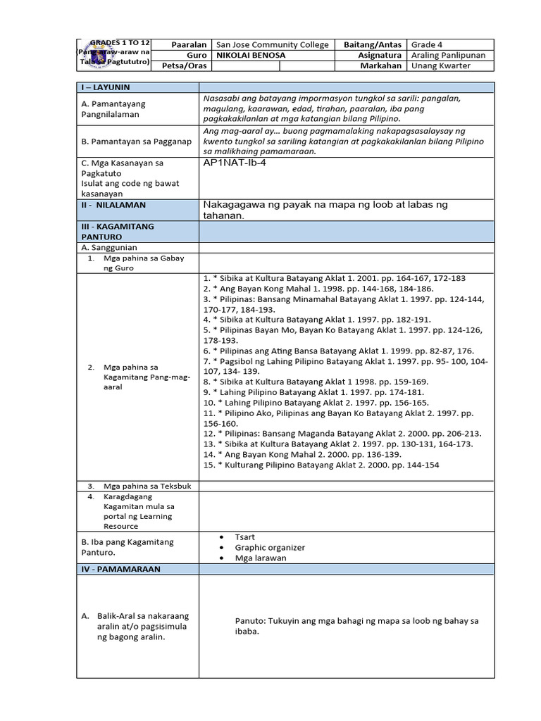 Lesson Plan Ap2 | PDF