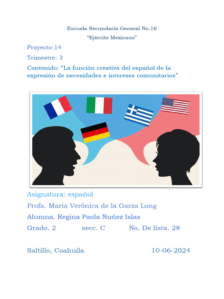 Ensayo Español1 | PDF | Comunidad | España