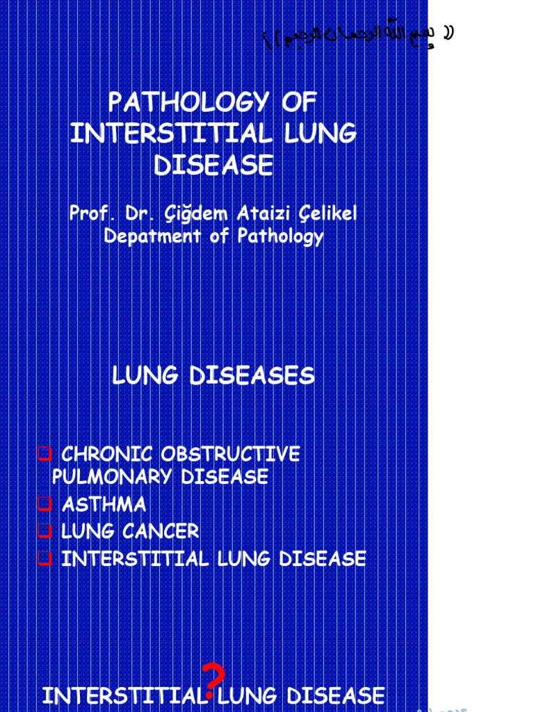 Ders ILD PDF | PDF | Lung | Respiratory Diseases