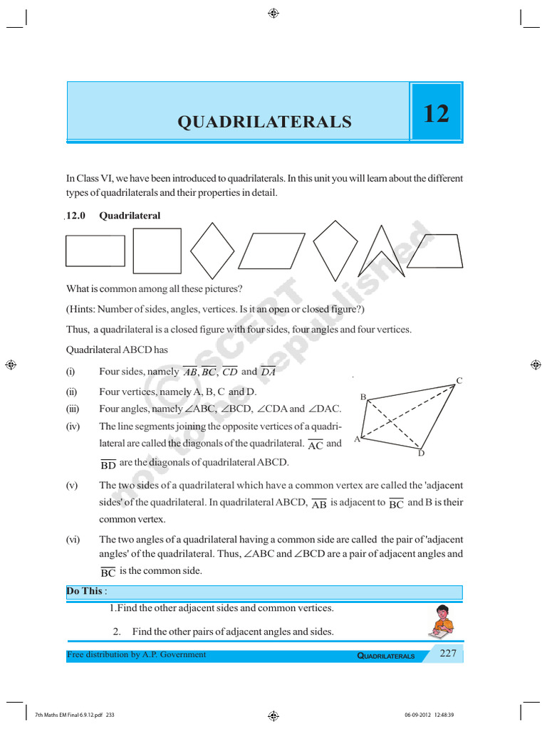 unit l | PDF | Rectangle | Convex Geometry