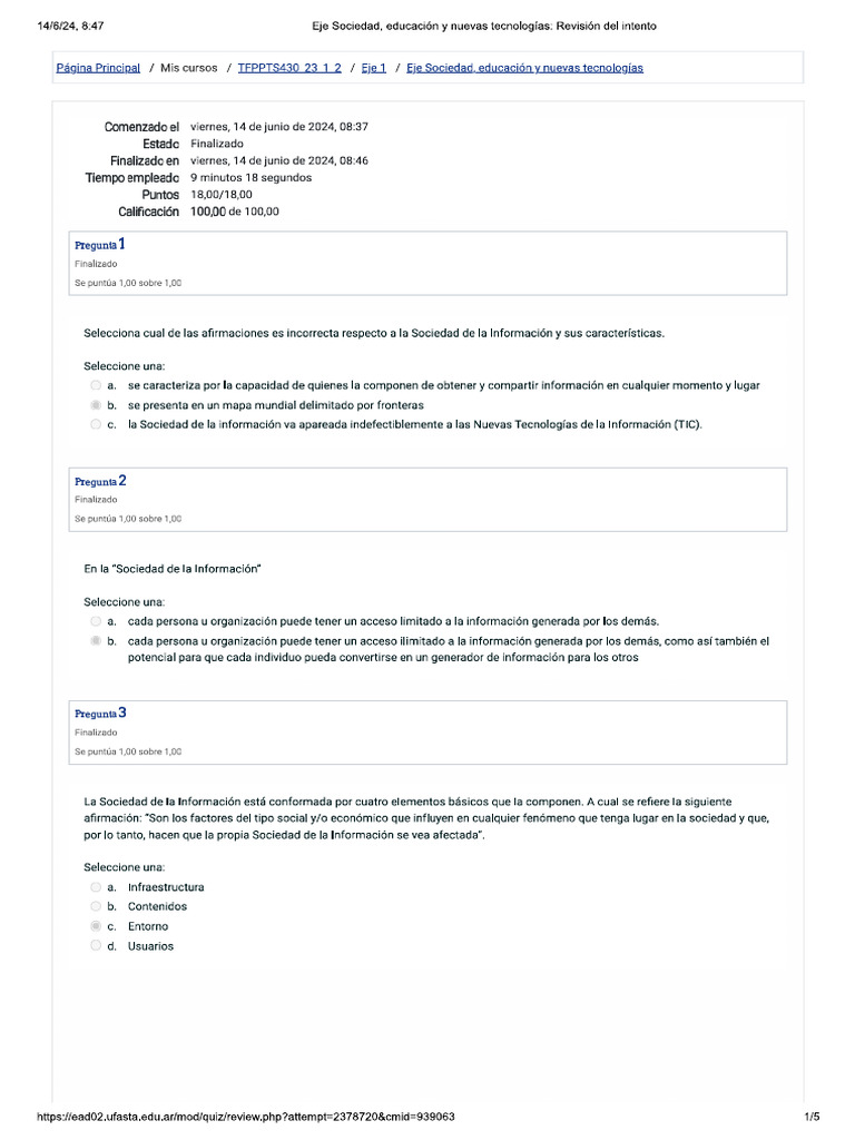 evaluacion eje 1 | PDF