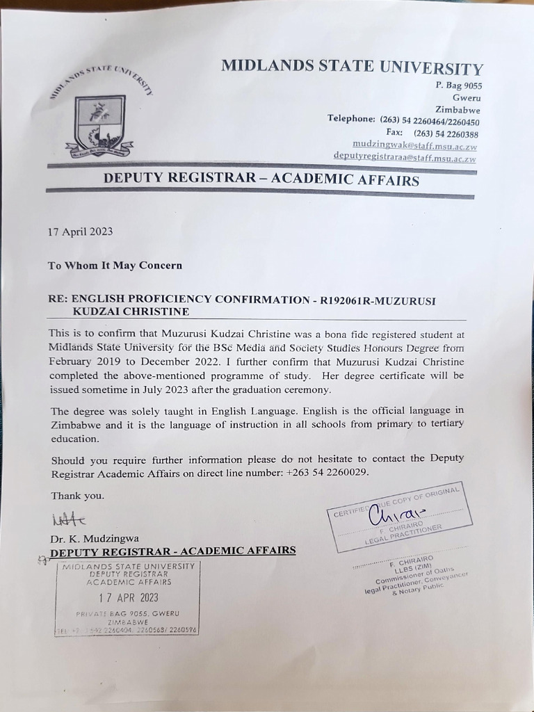 KC English Proficiency | PDF