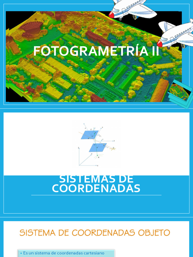 SISTEMA DE COORDENADAS | PDF | Sistema coordinado | Geometría