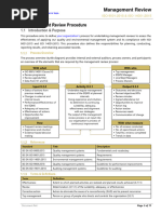 ISO 9001 2015 Management Review Presentation Sample | PDF | Quality ...