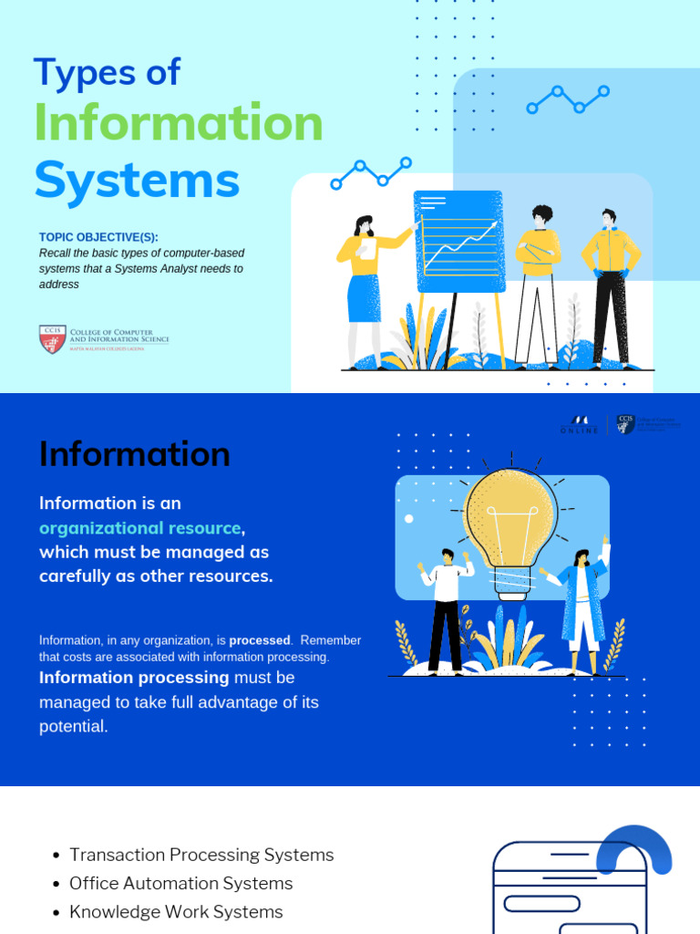 8.1 - Types of Information Systems | PDF | Artificial Intelligence ...