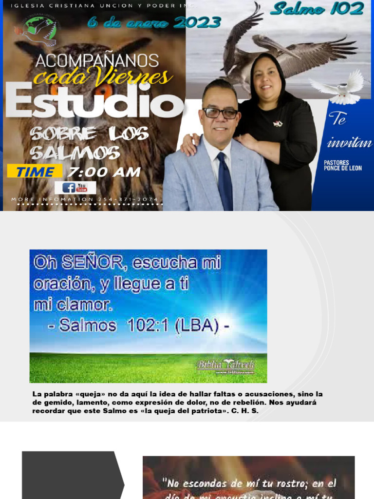 Salmo 102 | PDF | Salmos | Oración