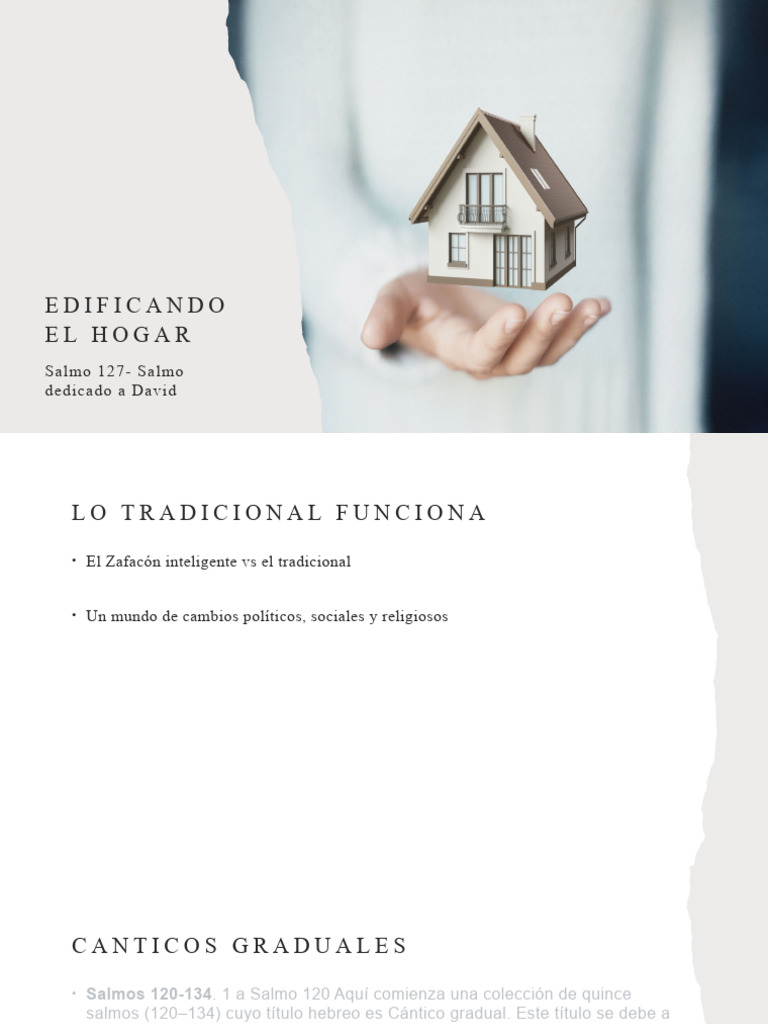 Edificando El Hogar | PDF | Salmos | Sabiduría