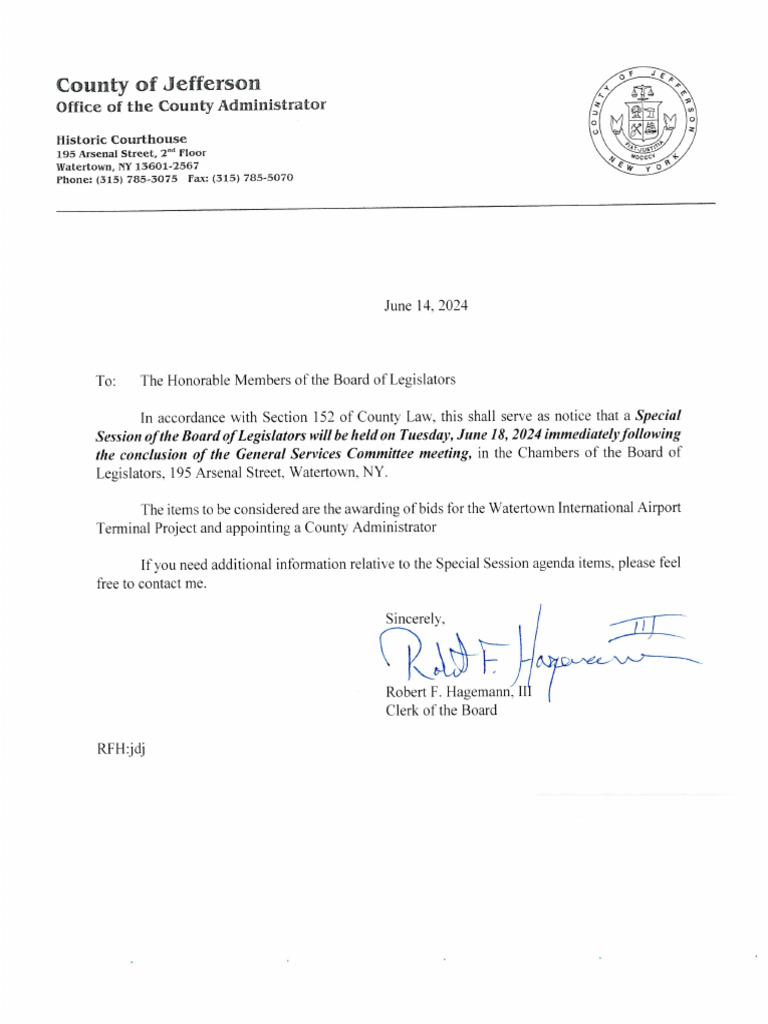 June 2024 Special Session | PDF