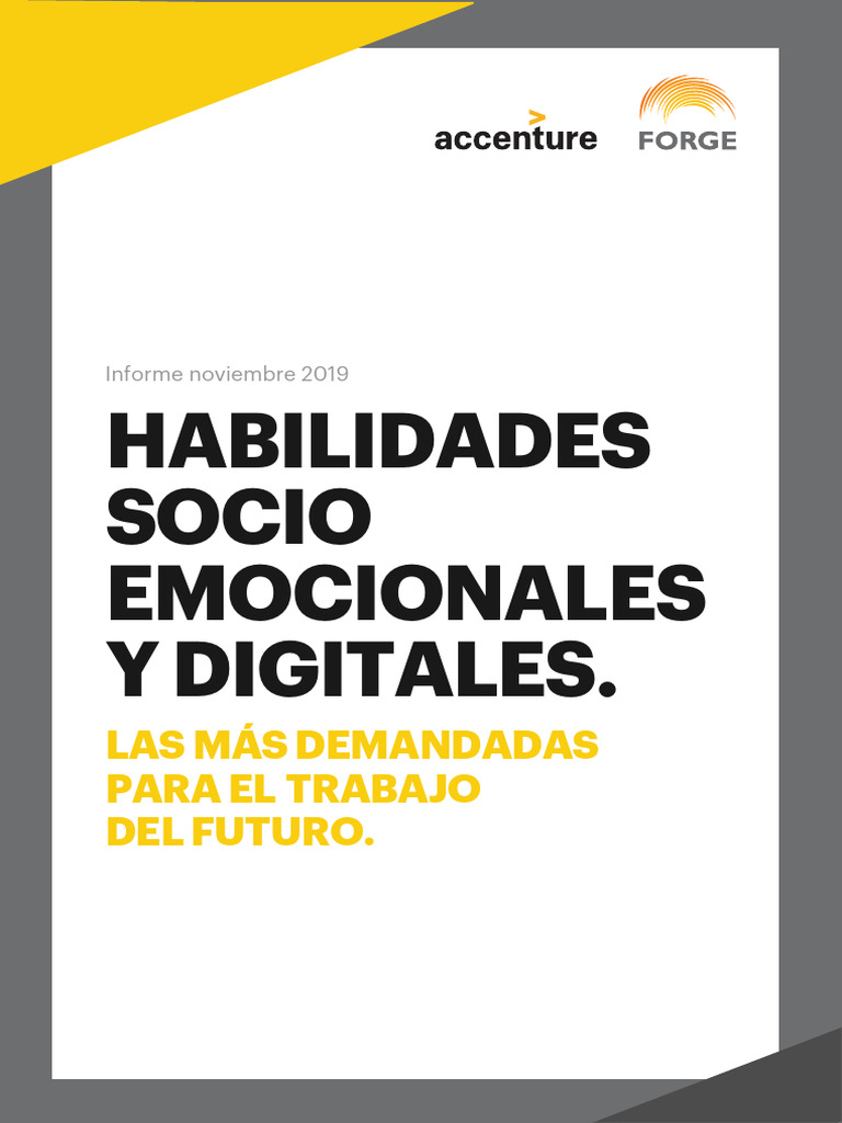 Informe Accenture Forge | PDF | Aprendizaje | Inteligencia artificial