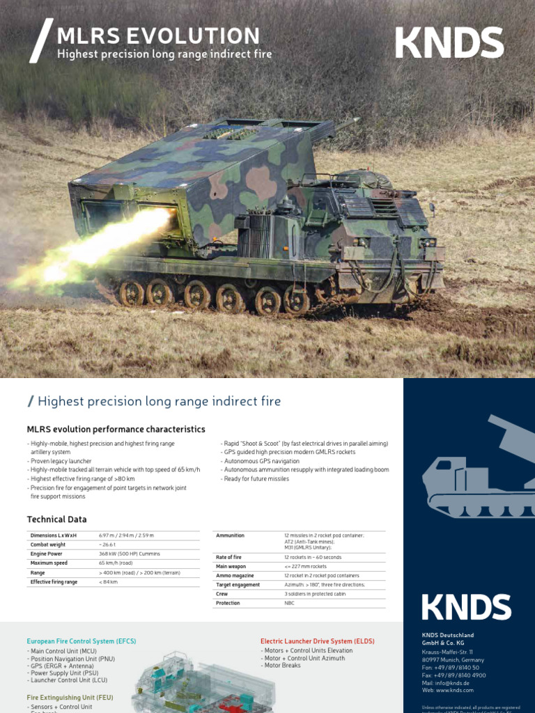 Mars II - Mlrs Evolution | Download Free PDF | Military Technology ...