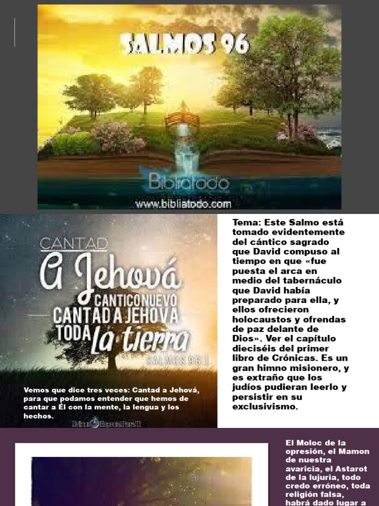 salmo 96 | PDF